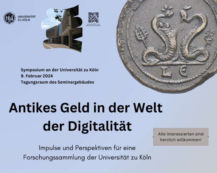 Antikes Geld in der Welt der Digitalität – Symposium an der Universität ...