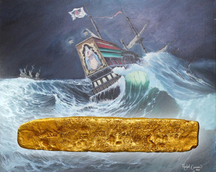 Gold Bar from Famous Shipwreck Comes Under the Hammer - CoinsWeekly