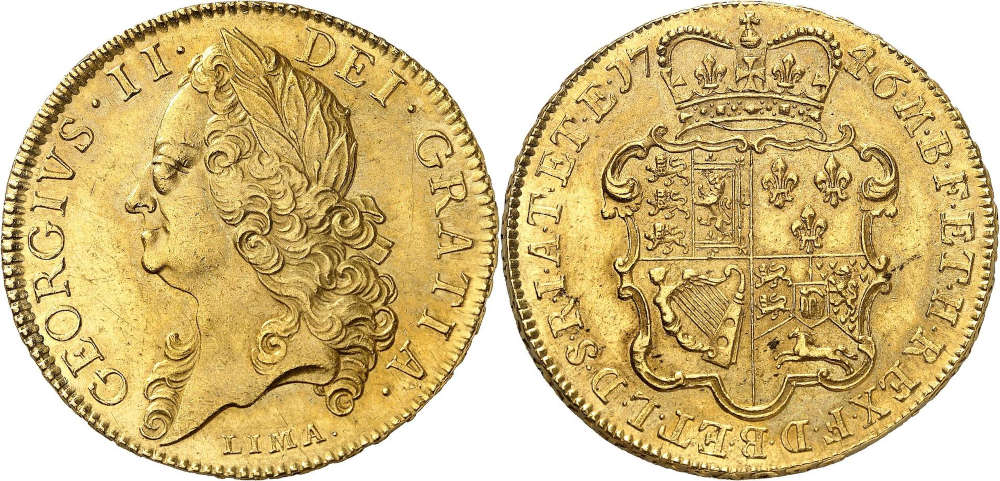 Royal Gold: England’s Five Guineas and the English Gold Currency ...